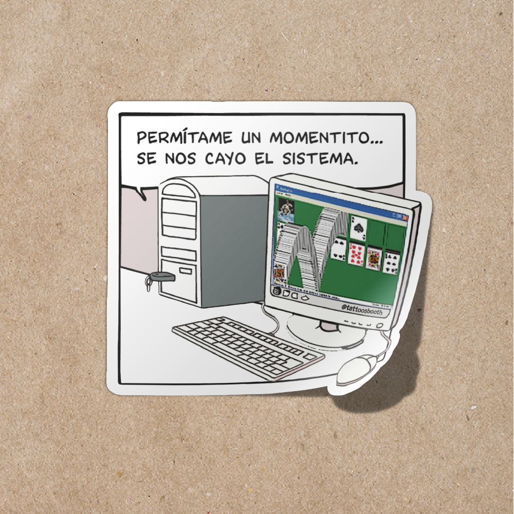 Vinilo - Se cayo el Sistema - The Tattoos Booth